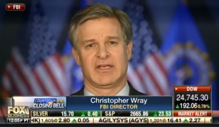 FBI Director Wray LASHES OUT at Trump Administration over Shutdown ...