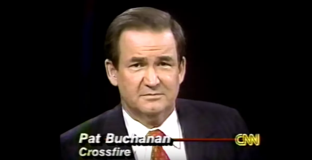Buchanan Interviews Donald Trump on CNN’s Crossfire 1987 | Lucas Daniel ...