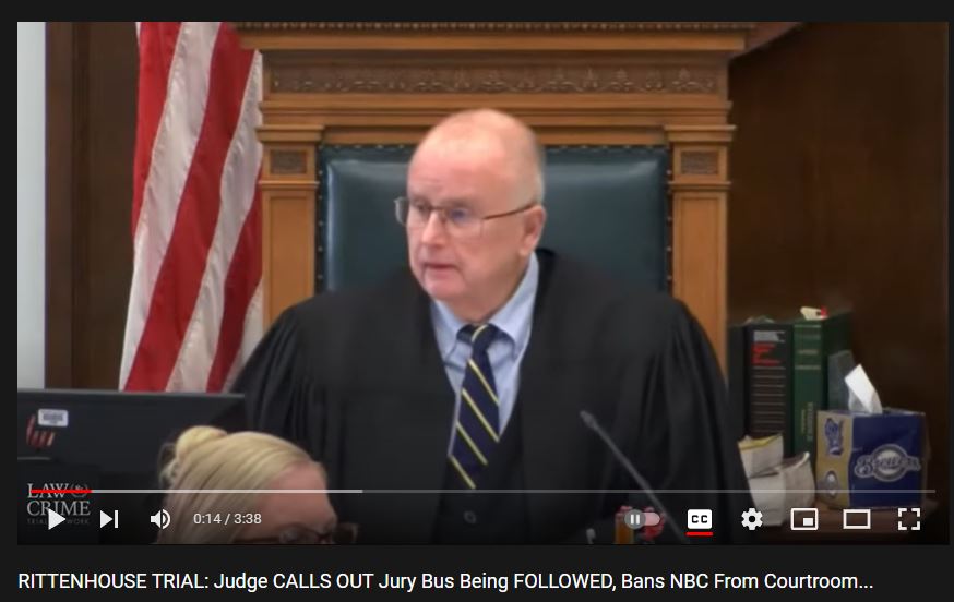 Judge Bruce Schroeder vs the Elite by virtue of the Kyle Rittenhouse ...